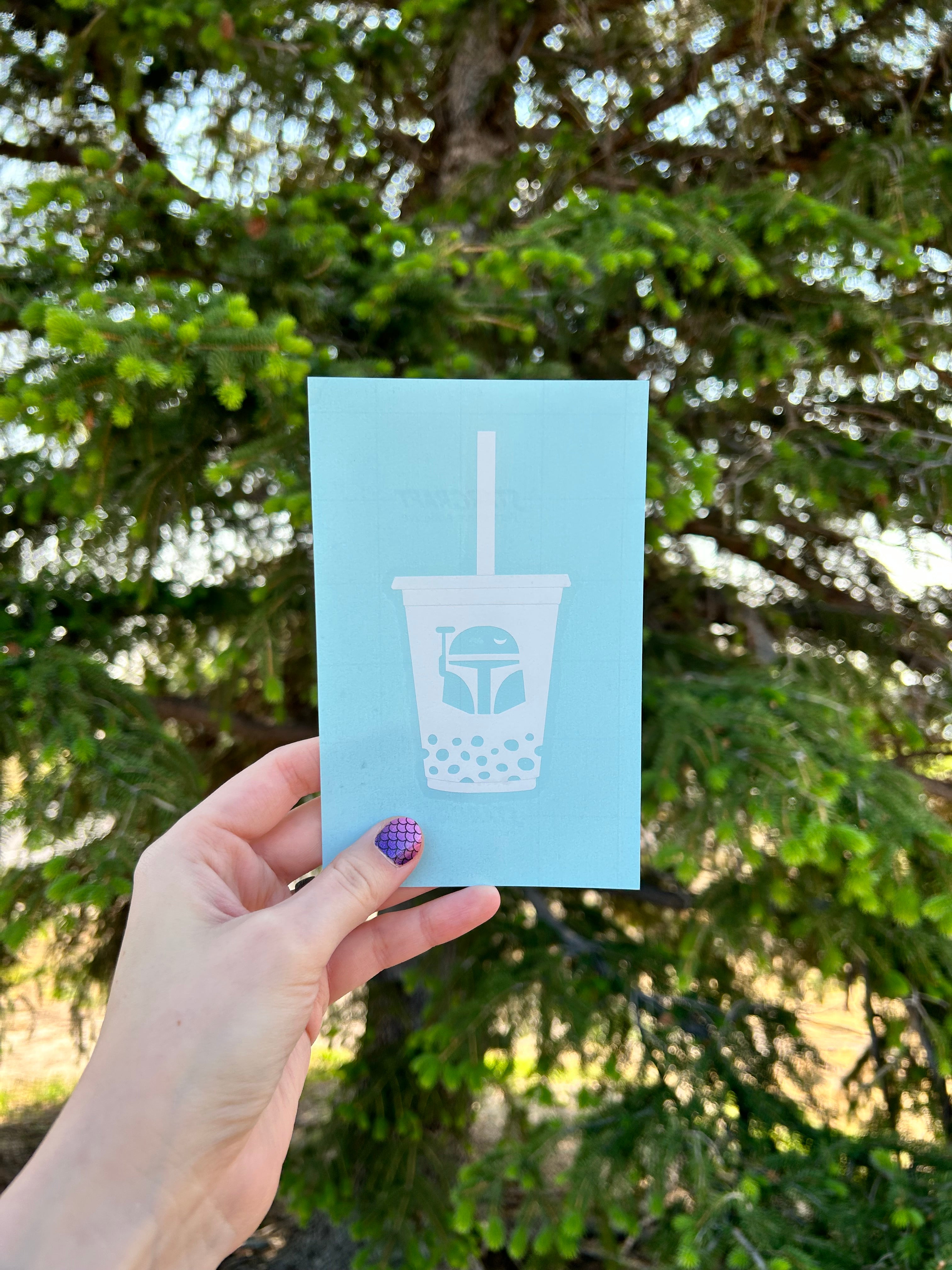 Boba Tea Decal – Chewbekah Creates